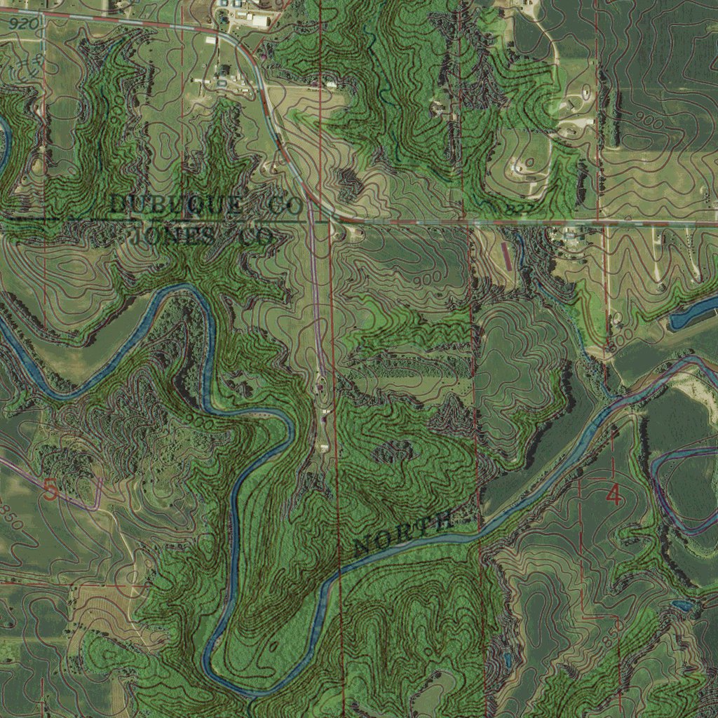 IA-FILLMORE: GeoChange 1964-2013 Map by Western Michigan University ...