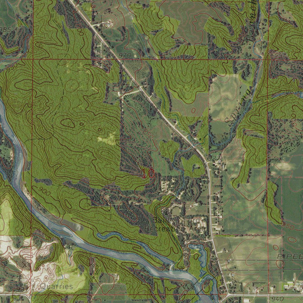 IA-MANCHESTER: GeoChange 1973-2013 Map by Western Michigan University ...