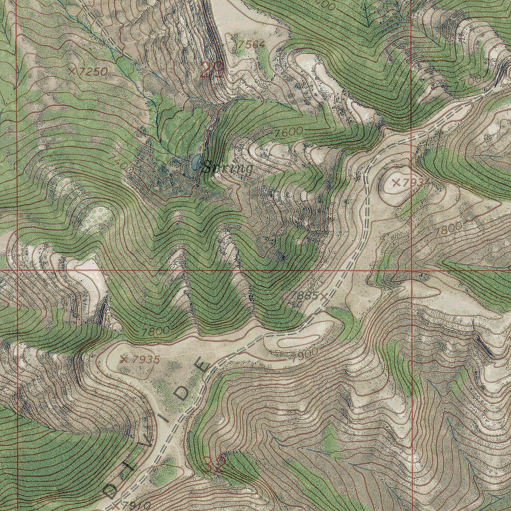 WY-WINDY POINT: GeoChange 1961-2012 Map by Western Michigan University ...