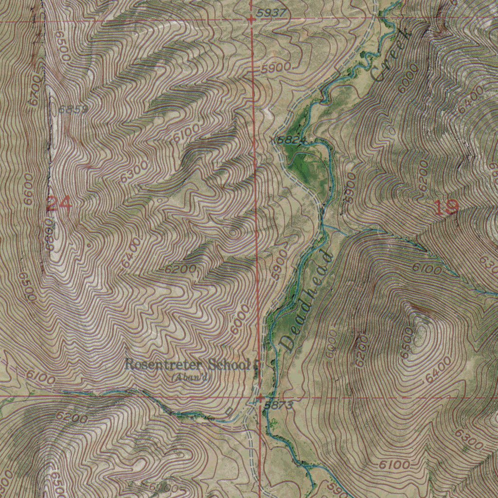 WY-NATWICK SW: GeoChange 1949-2012 Map by Western Michigan University ...
