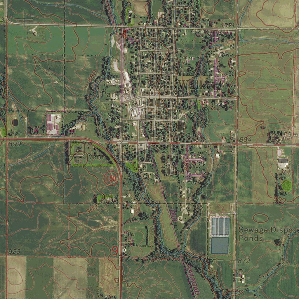 IA-WALKER: GeoChange 1973-2013 Map by Western Michigan University ...