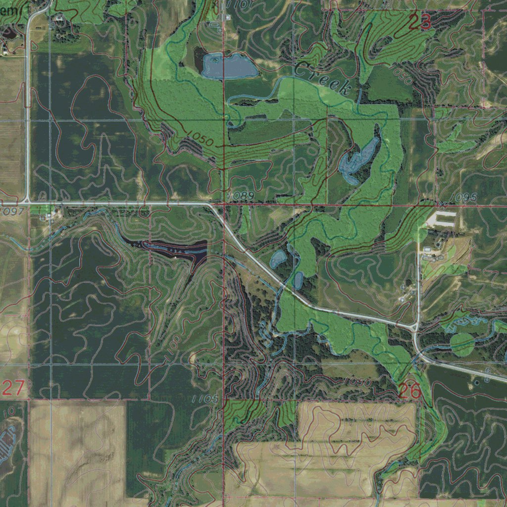 IA-HUBBARD: GeoChange 1973-2014 Map by Western Michigan University ...