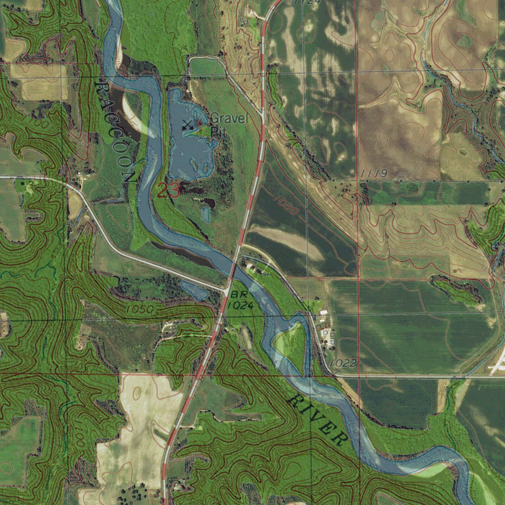 IA-SCRANTON: GeoChange 1973-2013 Map by Western Michigan University ...
