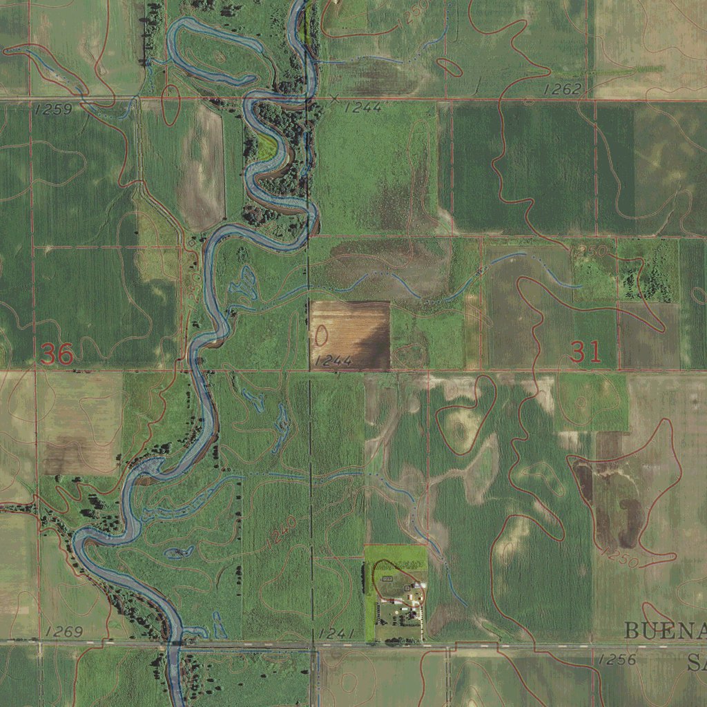 IA-NEWELL WEST: GeoChange 1973-2013 Map by Western Michigan University ...