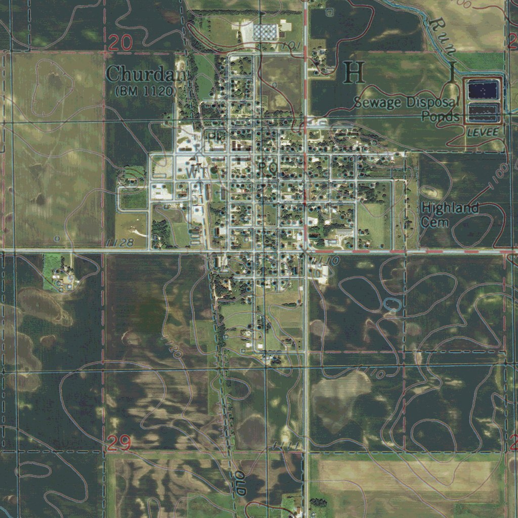 IA-CHURDAN: GeoChange 1955-2013 Map by Western Michigan University ...