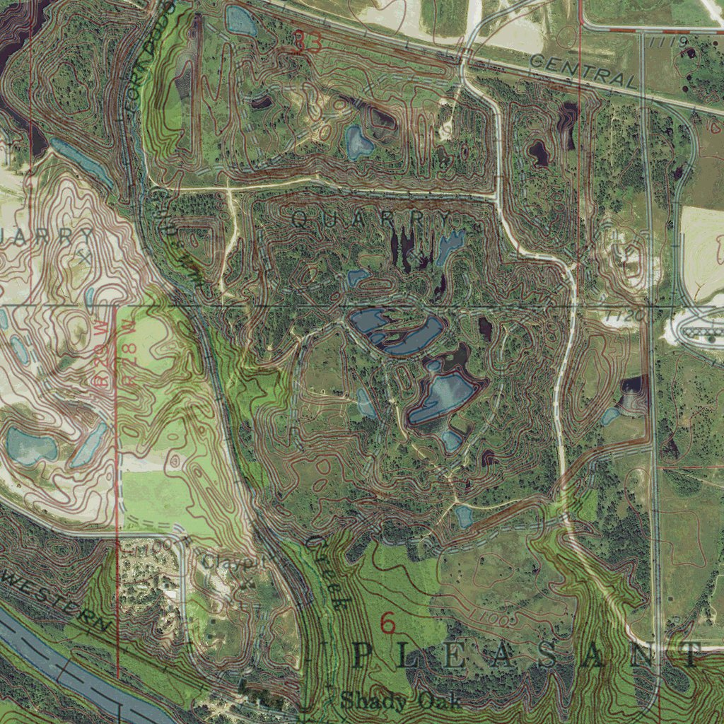 IA-FORT DODGE SOUTH: GeoChange 1964-2013 Map by Western Michigan ...