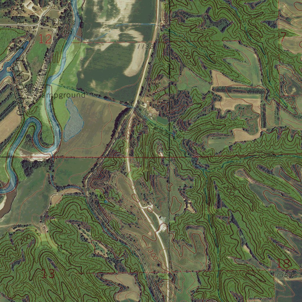 IA-CORRECTIONVILLE: GeoChange 1968-2013 Map by Western Michigan ...