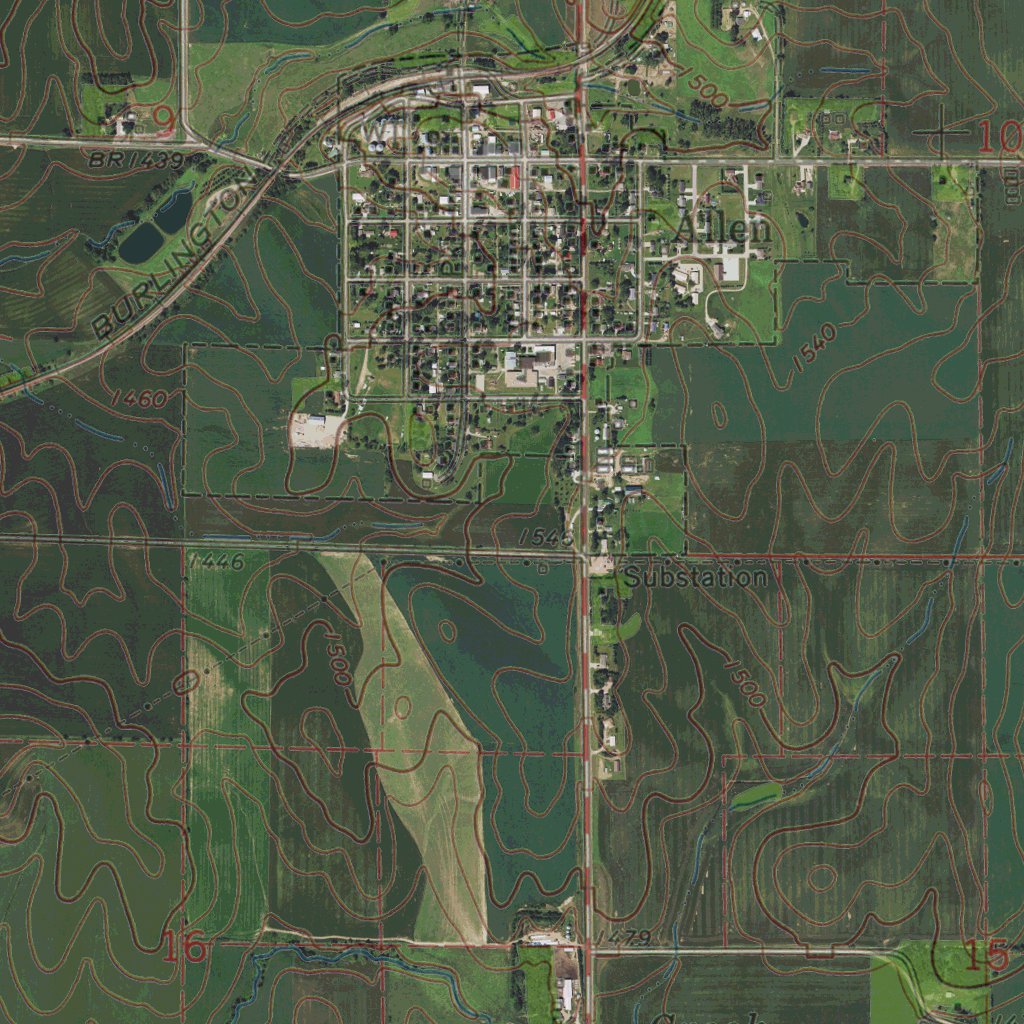 NE-ALLEN: GeoChange 1966-2014 Map by Western Michigan University ...