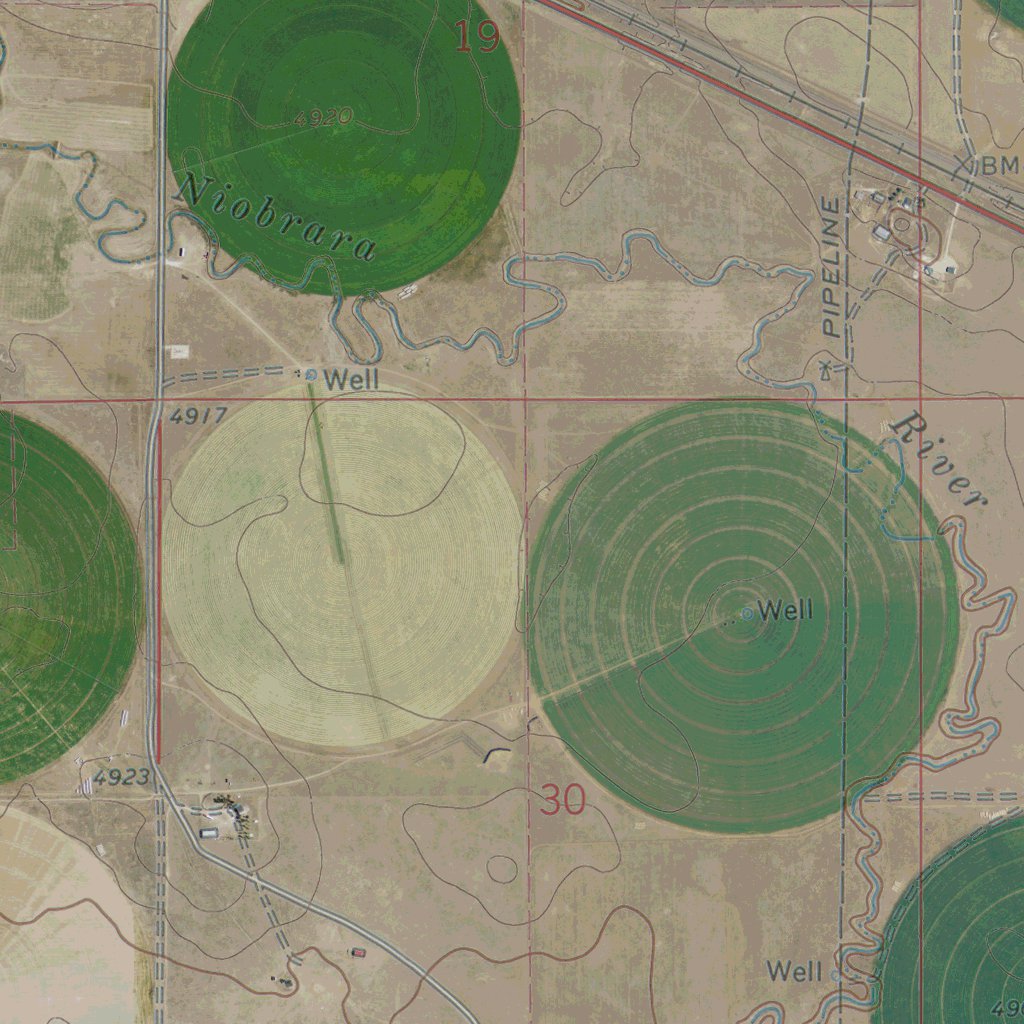 WY-NODE: GeoChange 1978-2014 Map by Western Michigan University ...