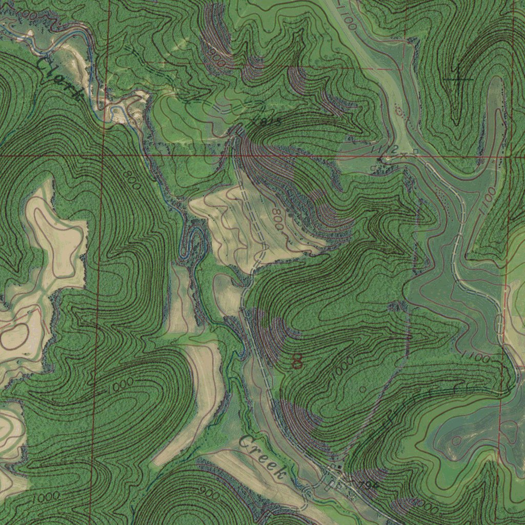 IA-NEW ALBIN: GeoChange 1965-2013 Map by Western Michigan University ...