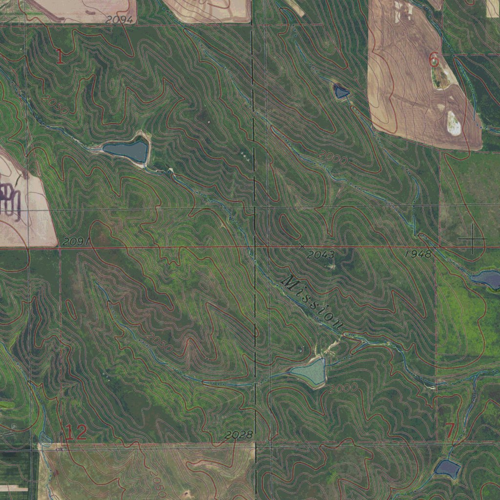 SD-PRESHO SW: GeoChange 1973-2014 Map by Western Michigan University ...