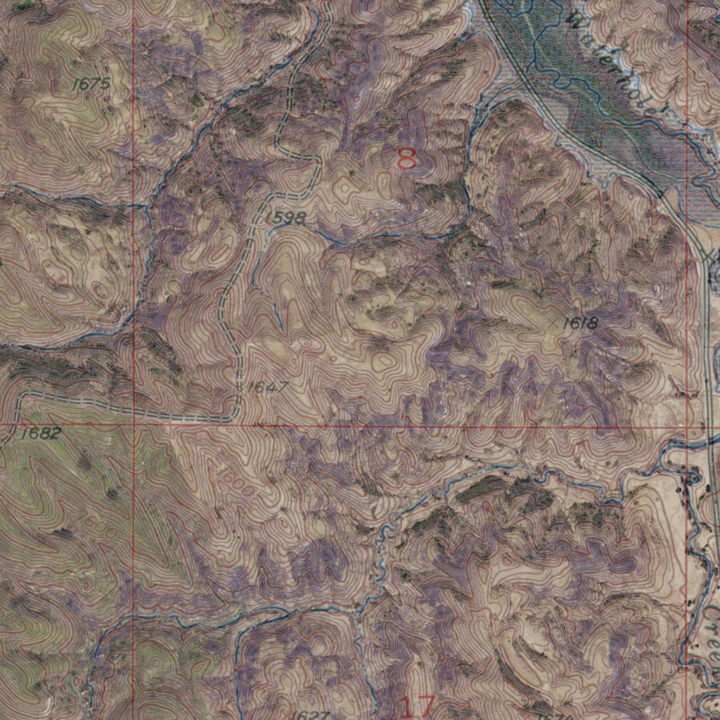 SD-IONA NW: GeoChange 1948-2014 Map by Western Michigan University ...