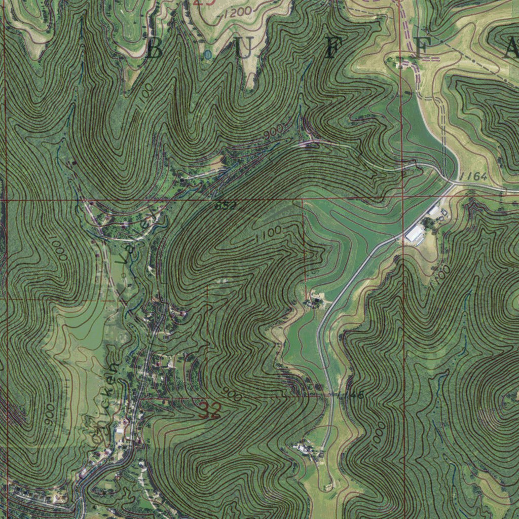 MN-WI-WINONA EAST: GeoChange 1973-2013 Map by Western Michigan ...