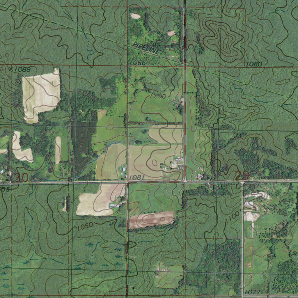 WI-LAKE EAU CLAIRE EAST: GeoChange 1976-2013 Map by Western Michigan ...