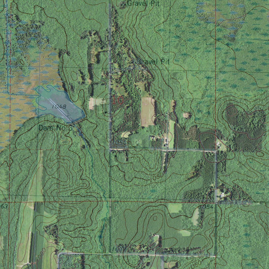 WI-WILDCAT MOUND: GeoChange 1976-2013 Map by Western Michigan ...