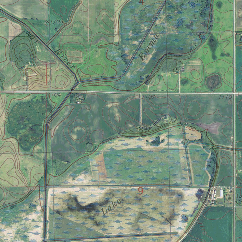 MN-THORPE: GeoChange 1977-2014 Map by Western Michigan University ...