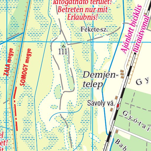 Kis-Balaton turistatérkép, tourist Map by Szarvas Andras private ...