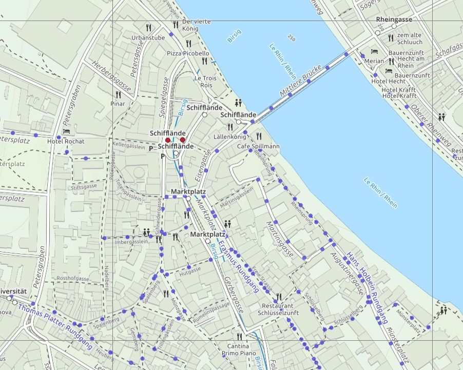 Basel Tourist Street Map by Paul Johnson - Offline Maps | Avenza Maps