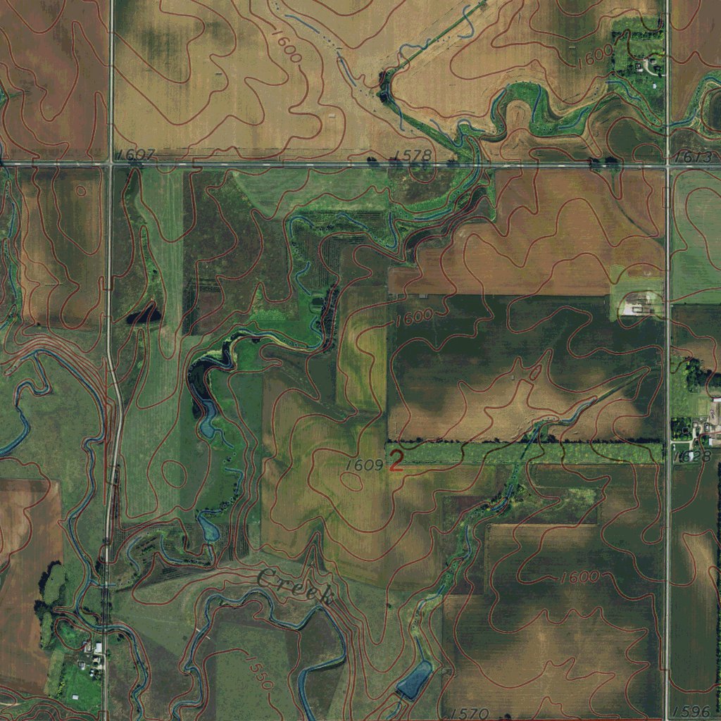 SD-FLANDREAU SW: GeoChange 1961-2014 Map by Western Michigan University ...
