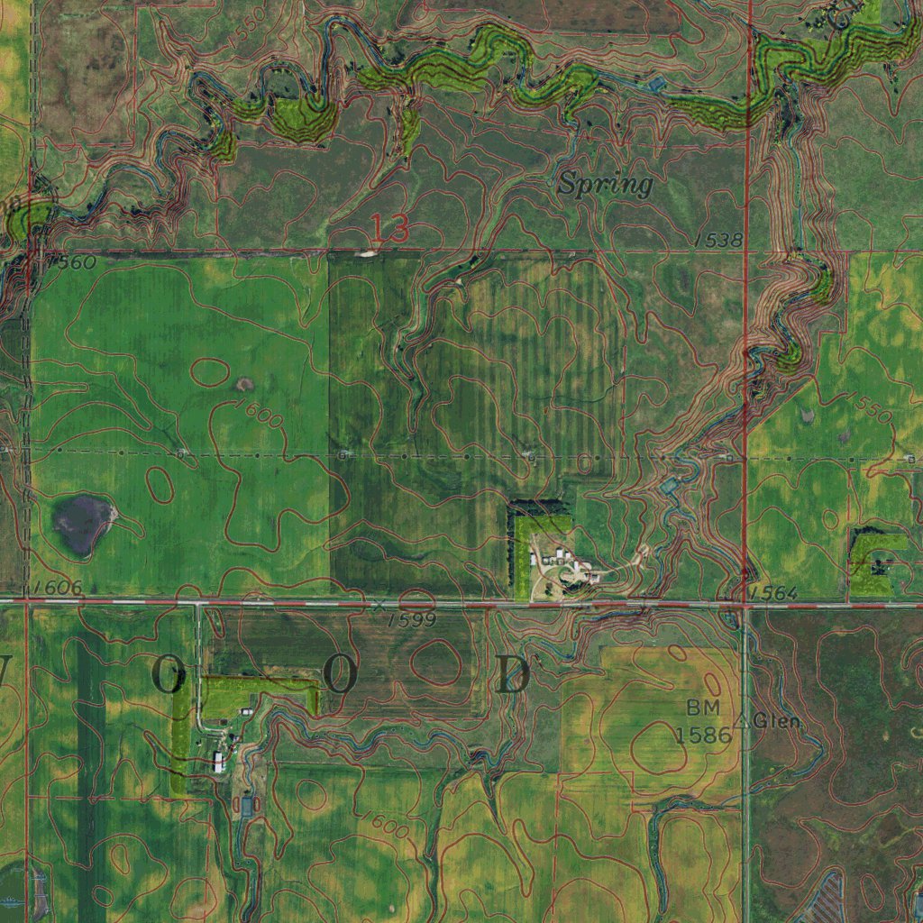 SD-LAKE FRANCIS: GeoChange 1972-2014 Map by Western Michigan University ...