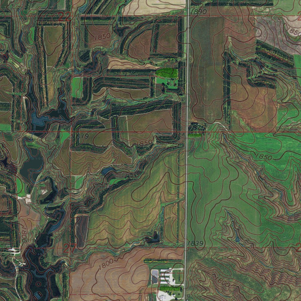 SD-WHITE NE: GeoChange 1969-2014 Map by Western Michigan University ...