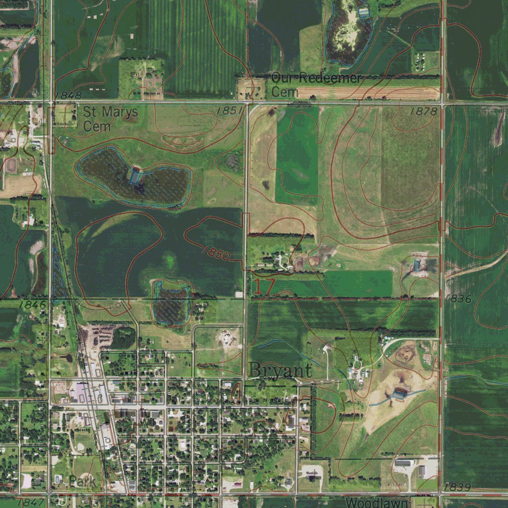 SD-BRYANT: GeoChange 1973-2014 Map by Western Michigan University ...