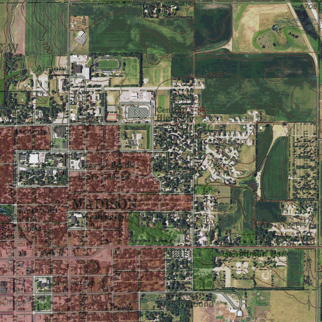 SD-MADISON: GeoChange 1965-2014 Map by Western Michigan University ...