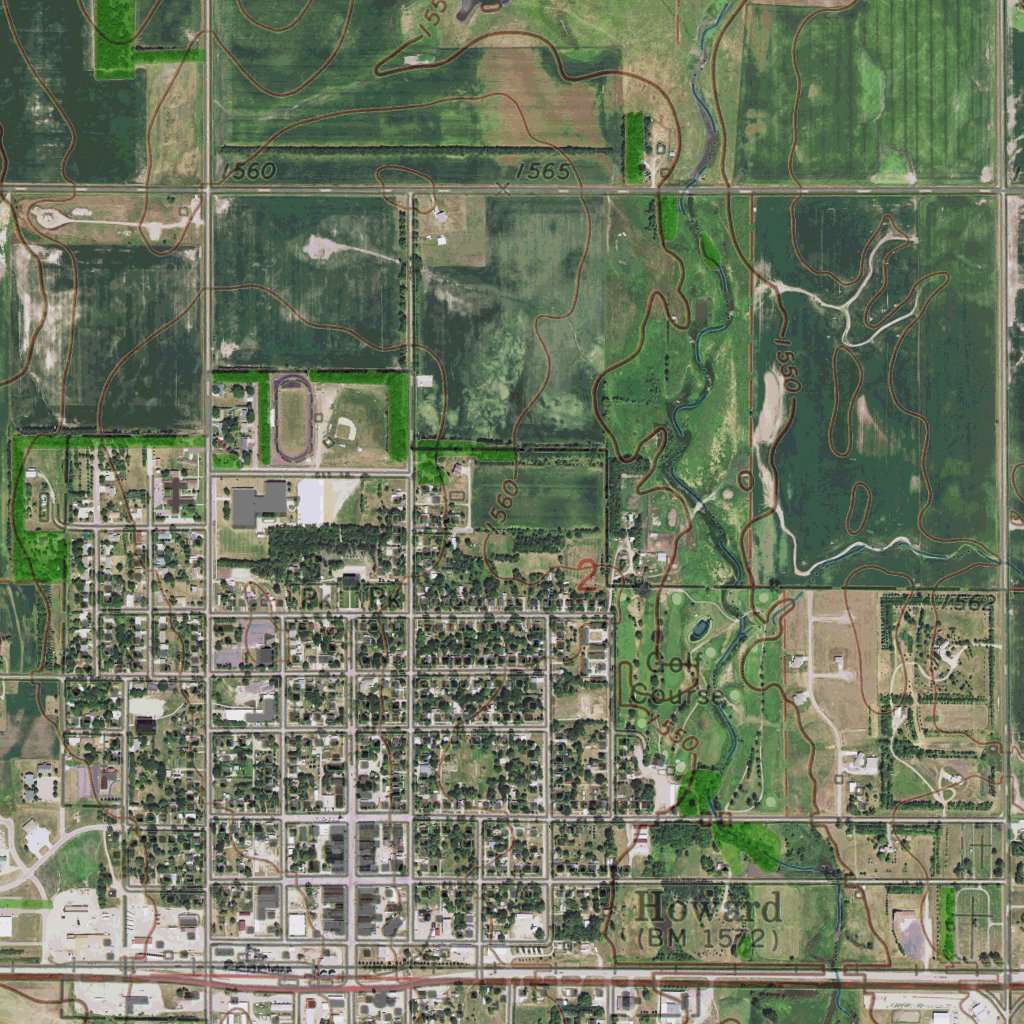 SD-HOWARD: GeoChange 1970-2014 Map by Western Michigan University ...