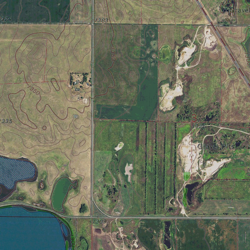 SD-REDFIELD SOUTH: GeoChange 1964-2014 Map by Western Michigan ...