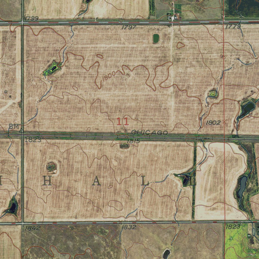 SD-HIGHMORE SE: GeoChange 1948-2014 Map by Western Michigan University ...
