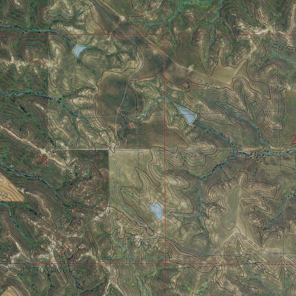 SD-GRINDSTONE SW: GeoChange 1965-2014 Map by Western Michigan ...