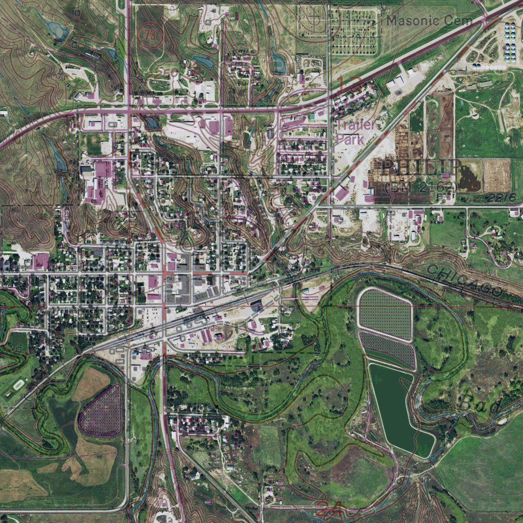 SD-PHILIP: GeoChange 1965-2014 Map by Western Michigan University ...
