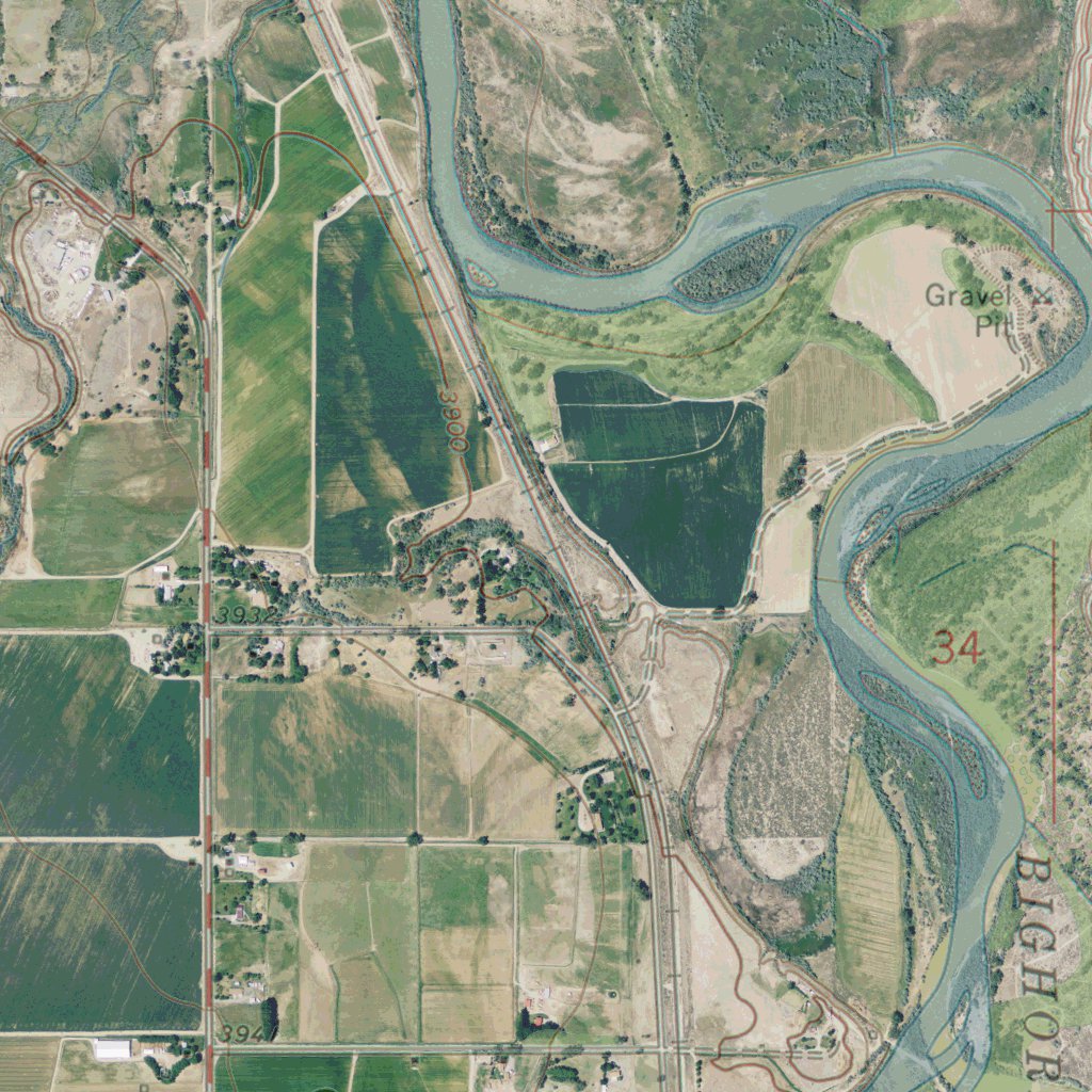 WY-ORCHARD BENCH: GeoChange 1964-2012 Map by Western Michigan ...