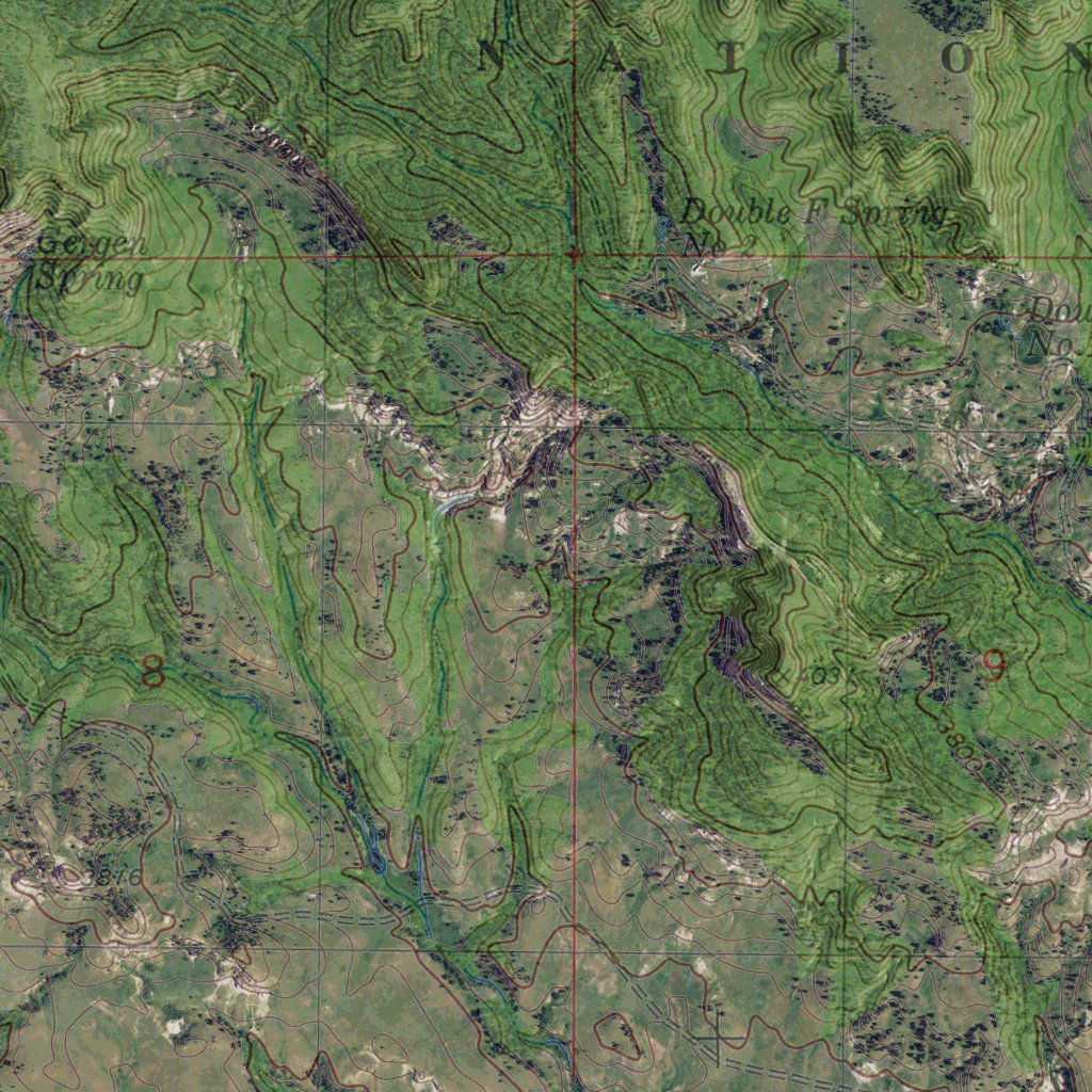 MT-TIMBER HILL: GeoChange 1972-2013 Map by Western Michigan University ...