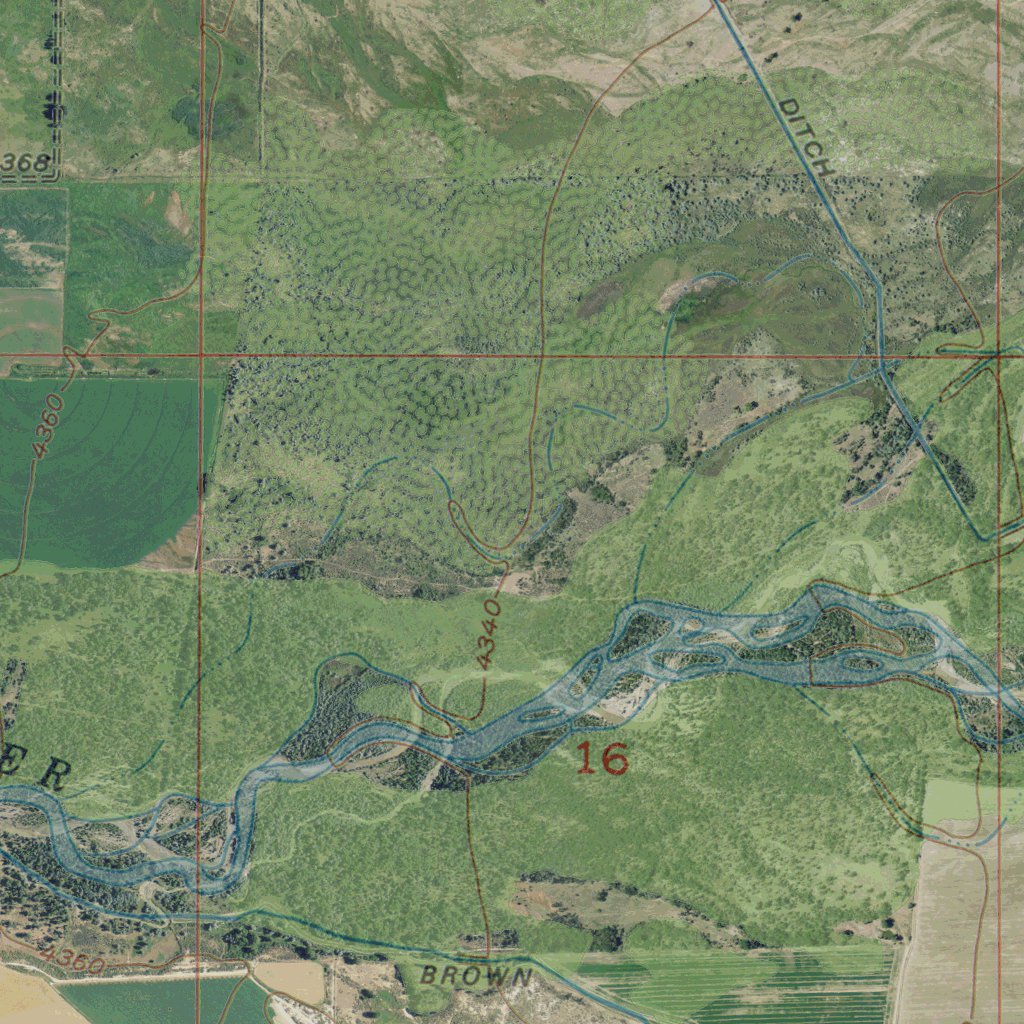 WY-BURLINGTON: GeoChange 1948-2012 Map by Western Michigan University ...