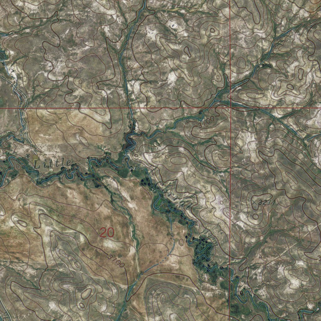 MT-RATTLESNAKE HILL: GeoChange 1972-2013 Map by Western Michigan ...
