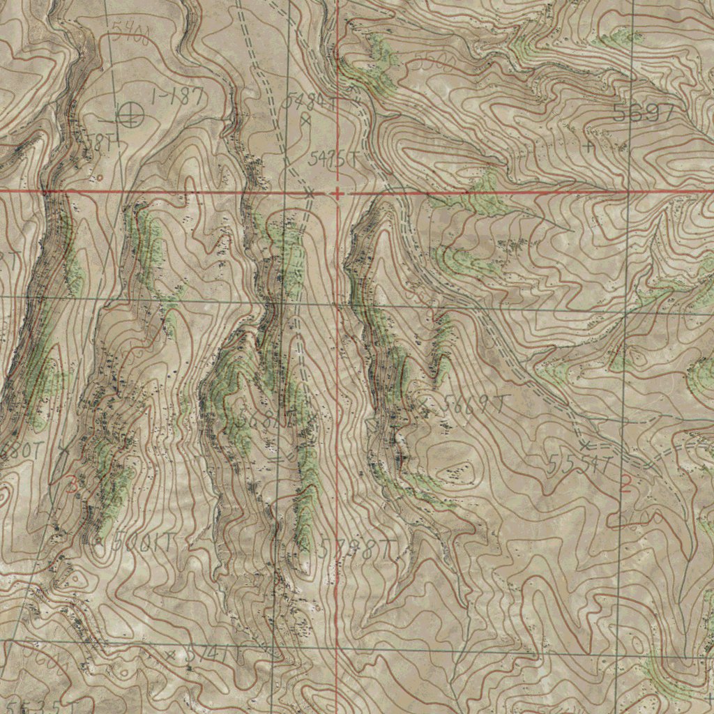 WY-OREGON BASIN: GeoChange 1976-2012 Map by Western Michigan University ...