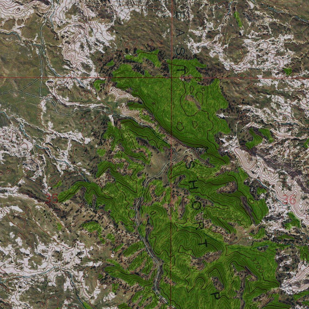 SD-BOG CREEK: GeoChange 1972-2014 Map by Western Michigan University ...