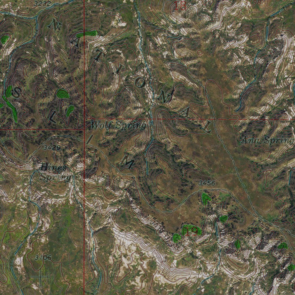 SD-SHEEP MOUNTAIN: GeoChange 1964-2014 Map by Western Michigan ...