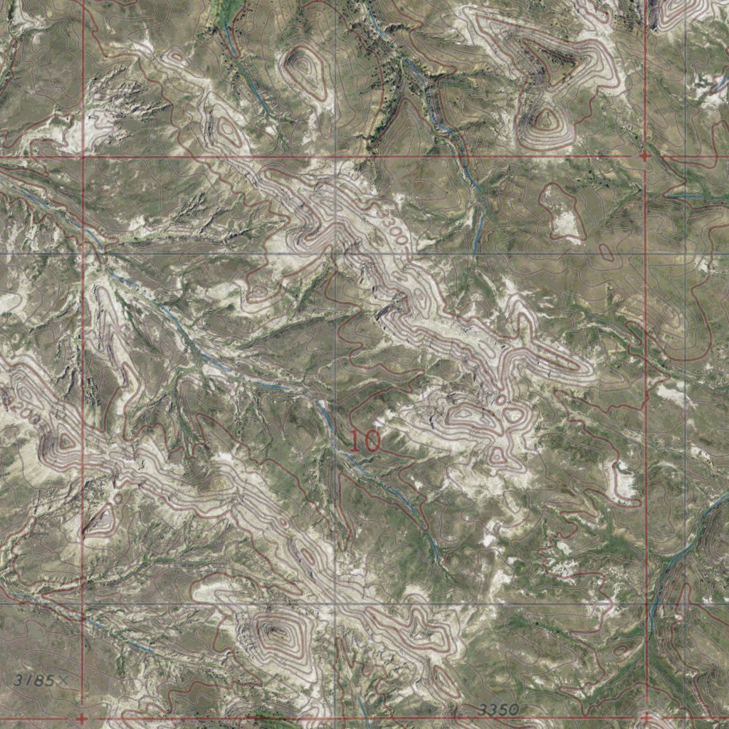 MT-DAVIS CREEK WEST: GeoChange 1972-2013 Map by Western Michigan ...