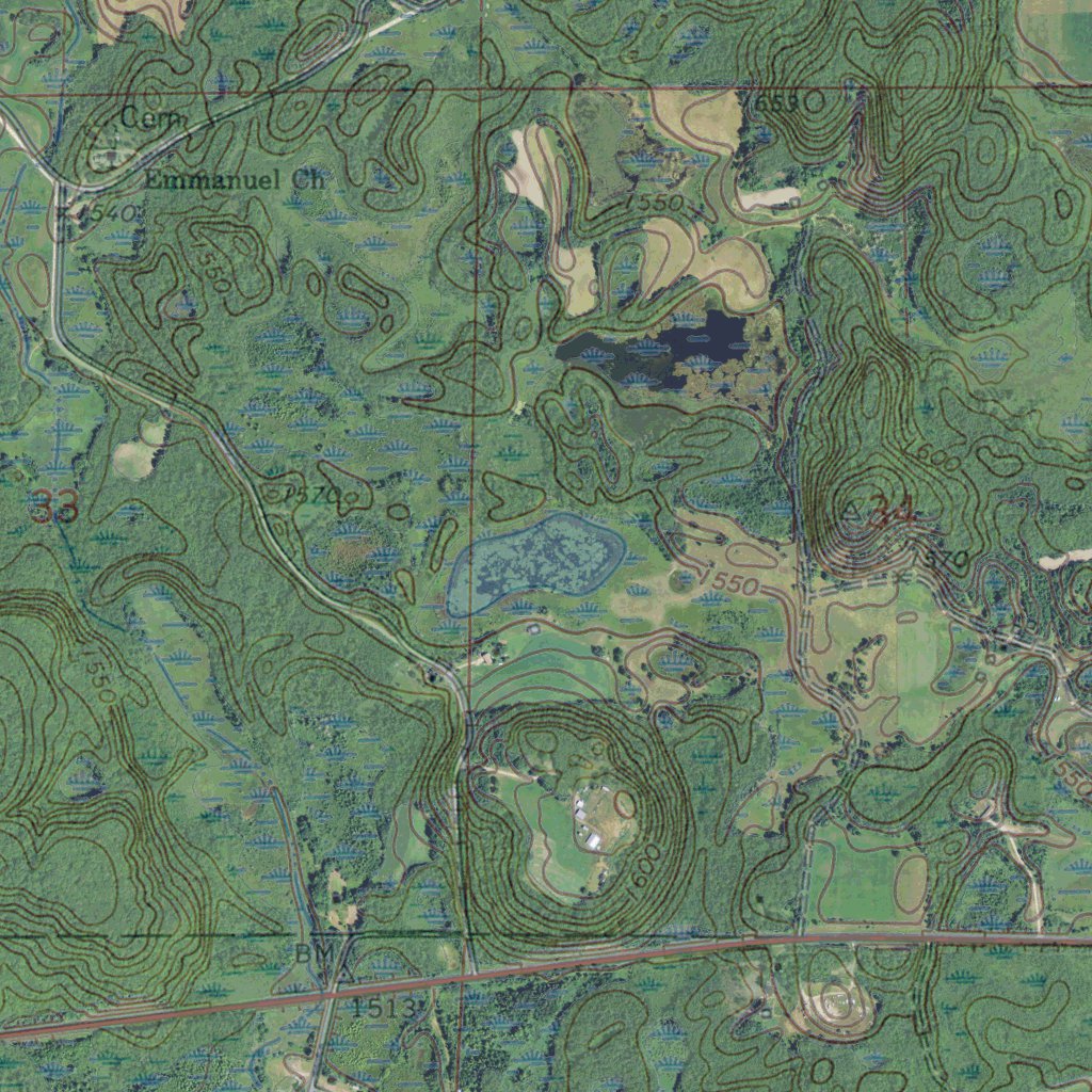 MN-PONSFORD: GeoChange 1966-2013 Map by Western Michigan University ...