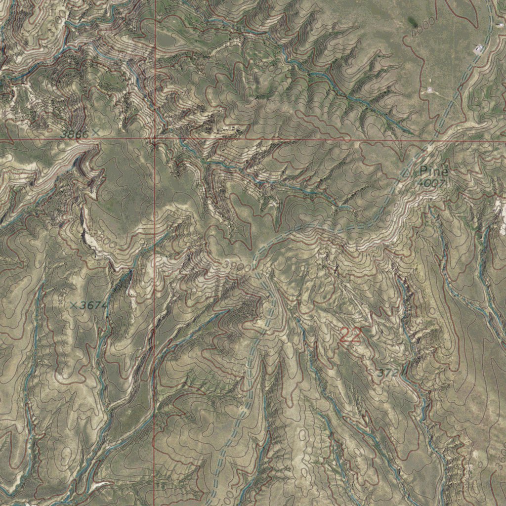 MT-BLUE SPRING: GeoChange 1968-2013 Map by Western Michigan University ...