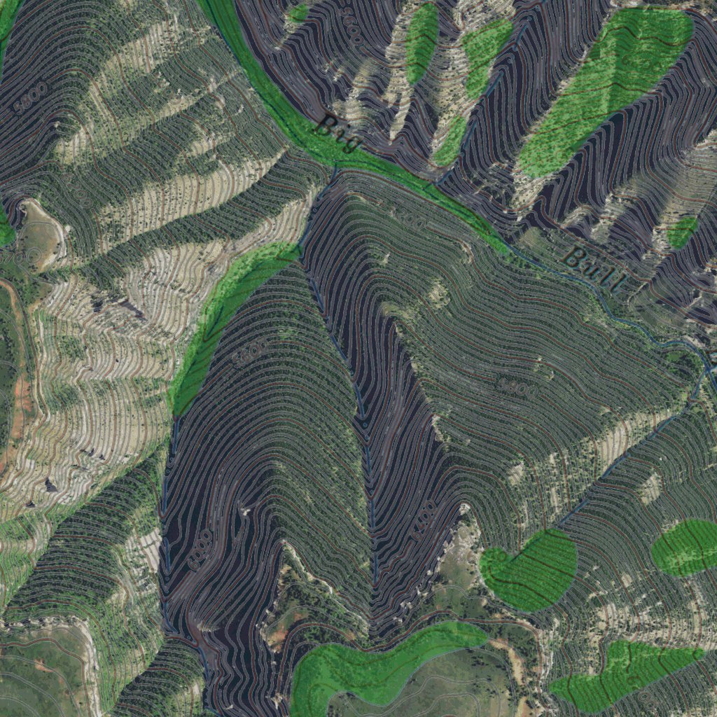 MT-LITTLE FINGER RIDGE: GeoChange 1963-2013 Map by Western Michigan ...