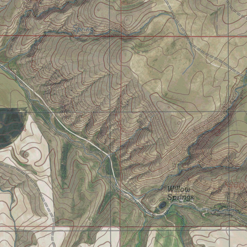 MT-MADISON PLATEAU: GeoChange 1981-2013 Map by Western Michigan ...