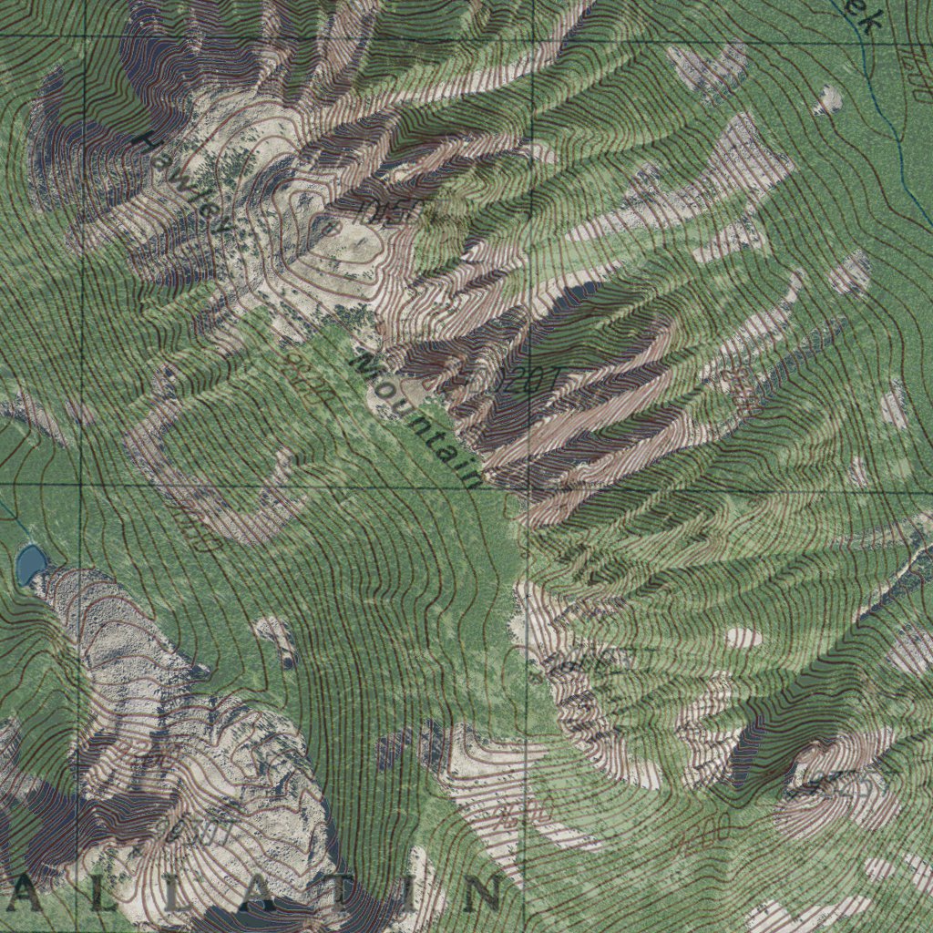MT-MOUNT DOUGLAS: GeoChange 1981-2013 Map by Western Michigan ...