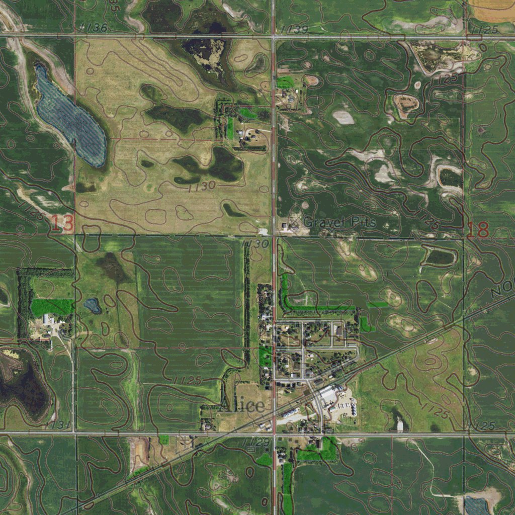 ND-ALICE: GeoChange 1964-2014 Map by Western Michigan University ...