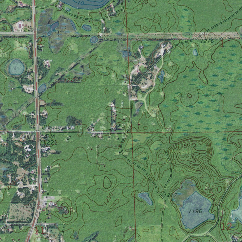 MN-MERRIFIELD: GeoChange 1973-2013 Map by Western Michigan University ...