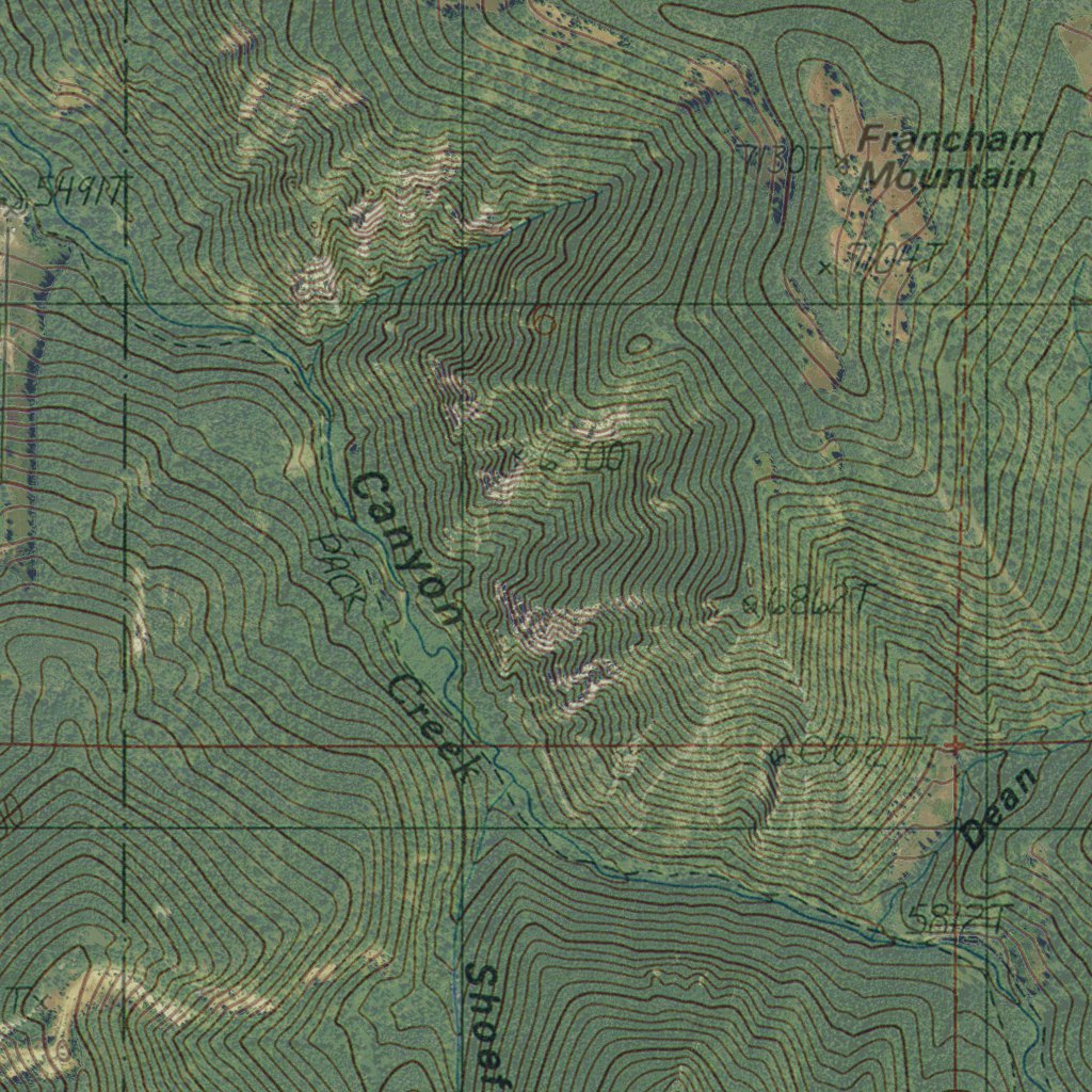 MT-MOUNT ELLIS: GeoChange 1981-2013 Map by Western Michigan University ...