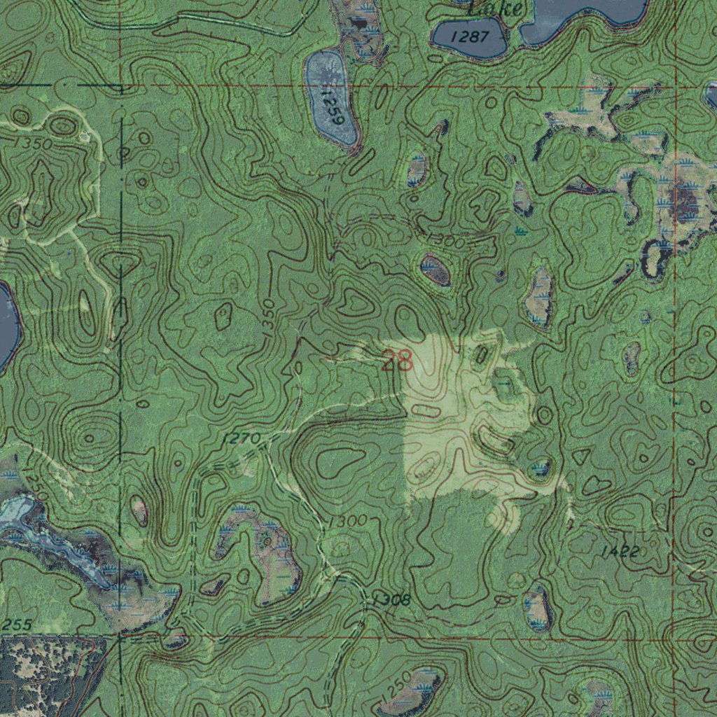 MN-WILSON BAY: GeoChange 1973-2013 Map by Western Michigan University ...
