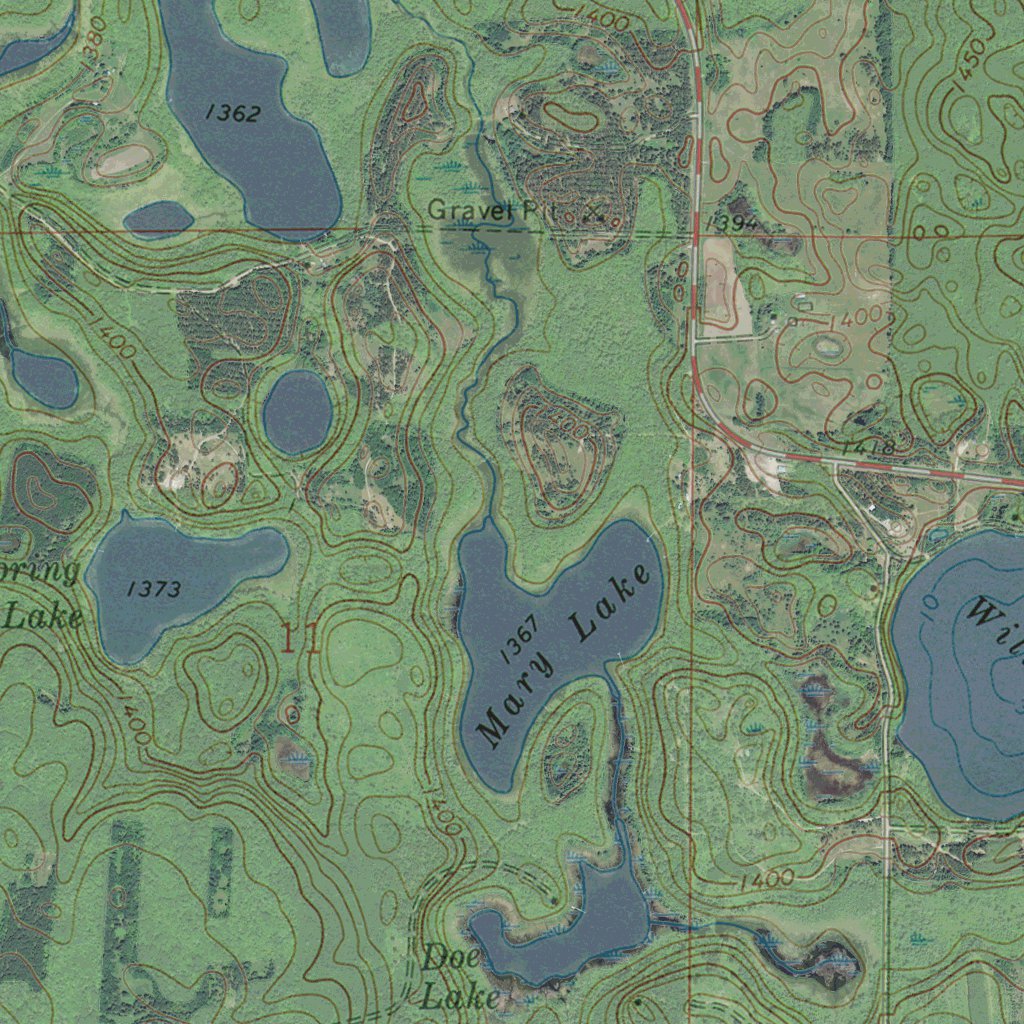 MN-CRYSTAL LAKE: GeoChange 1968-2013 Map by Western Michigan University ...